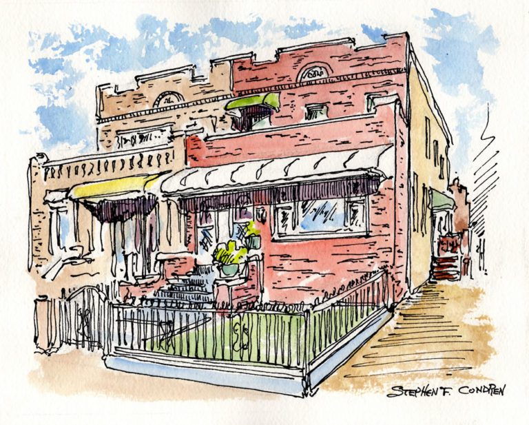 Watercolor House Portraits #266Z • Condren Galleries
