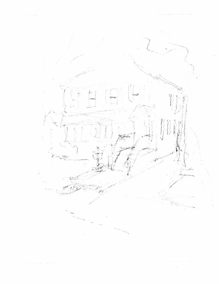 House Portraits #014Q for Real Estate closing gifts • Condren Galleries